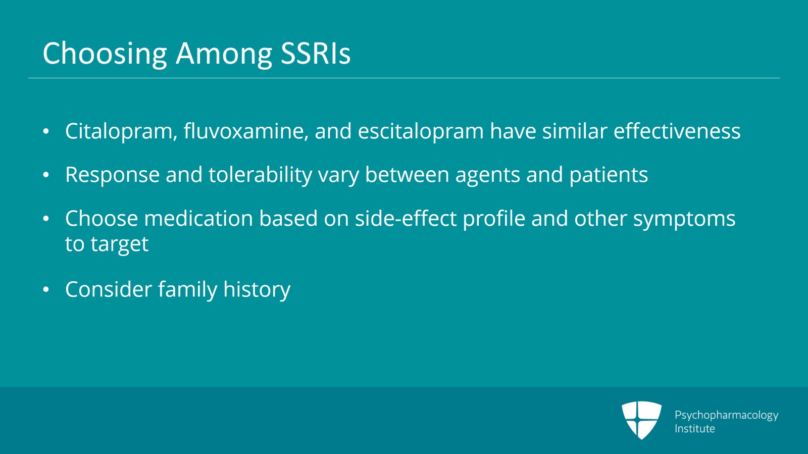 Psychopharmacology for PMS and PMDD: Luteal Phase Dosing and Choosing ...